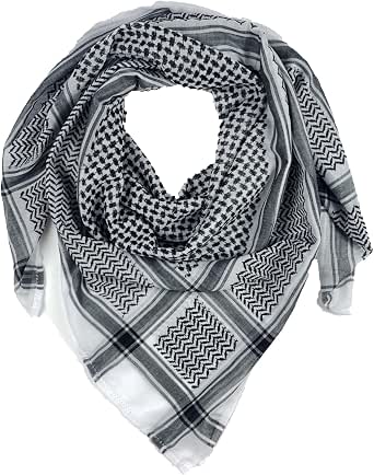 Amazon.com: Craoopii Bufanda Palestina, Keffiyeh, pañuelo alto para la ...