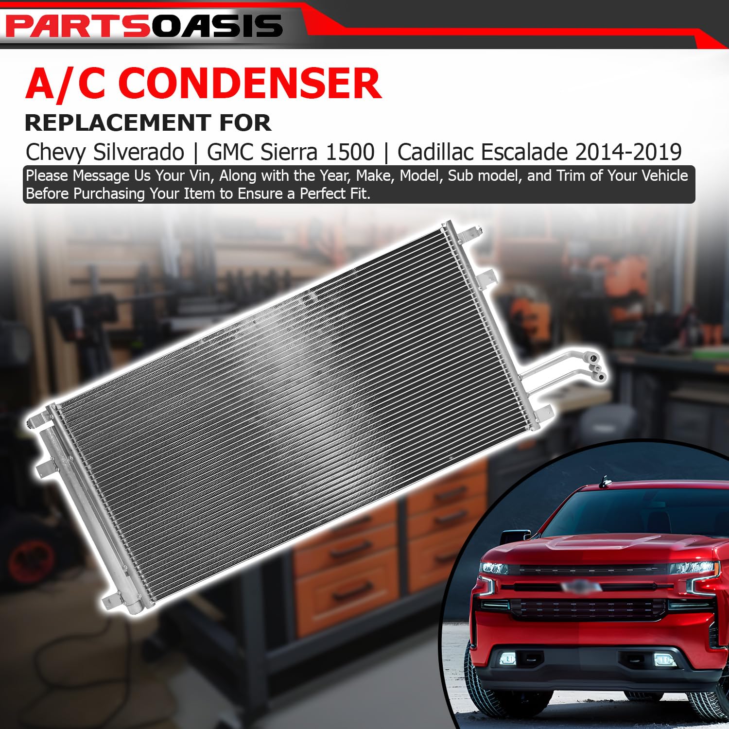 2016 Gmc Sierra A C Condenser
