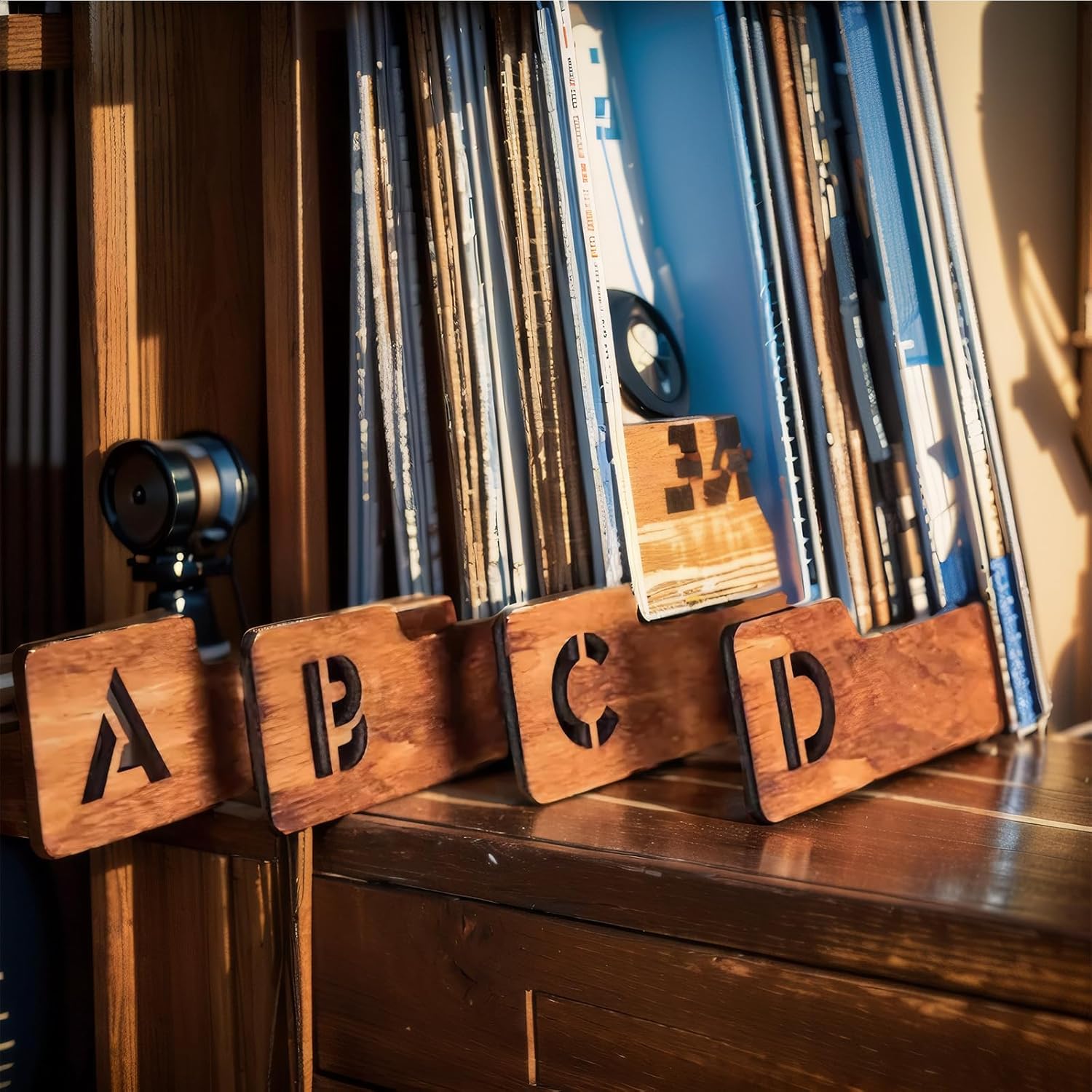 Amazon.com : Generic Vinyl Record Dividers, Alphabetical Vinyl Record ...