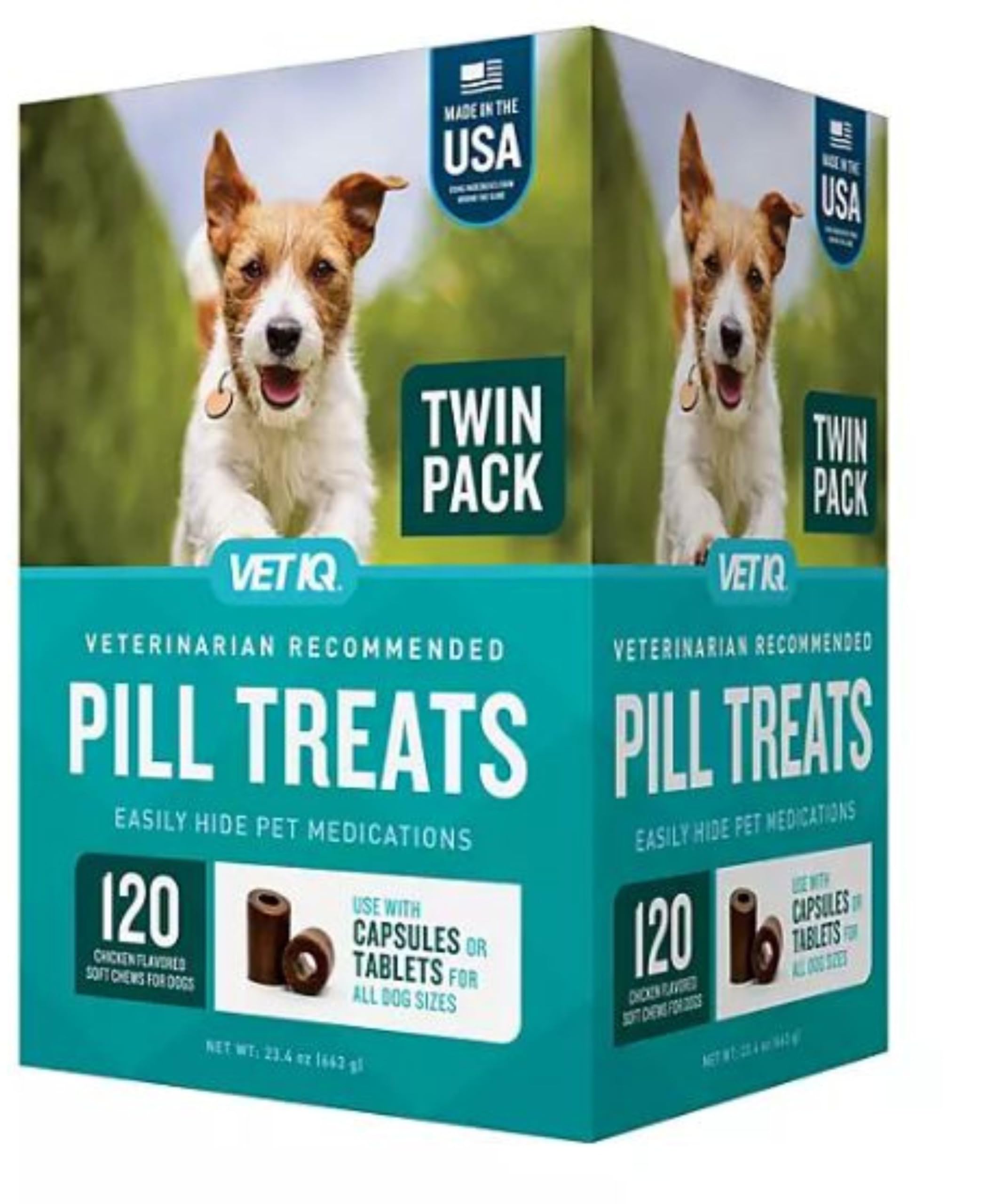 Amazon.com : Exprime Soft Chew Pill Treats, Chicken Flavored (120 Count ...