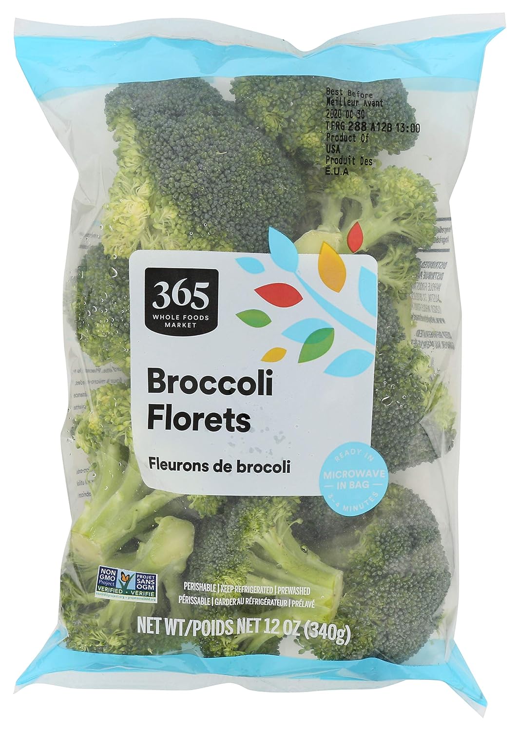 Amazon.com: 365 by Whole Foods Market, Broccoli Florets, 12 Ounce ...