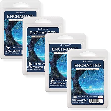 Amazon.com: Scentsationals Scented Wax Fragrance Melts - Enchanted ...