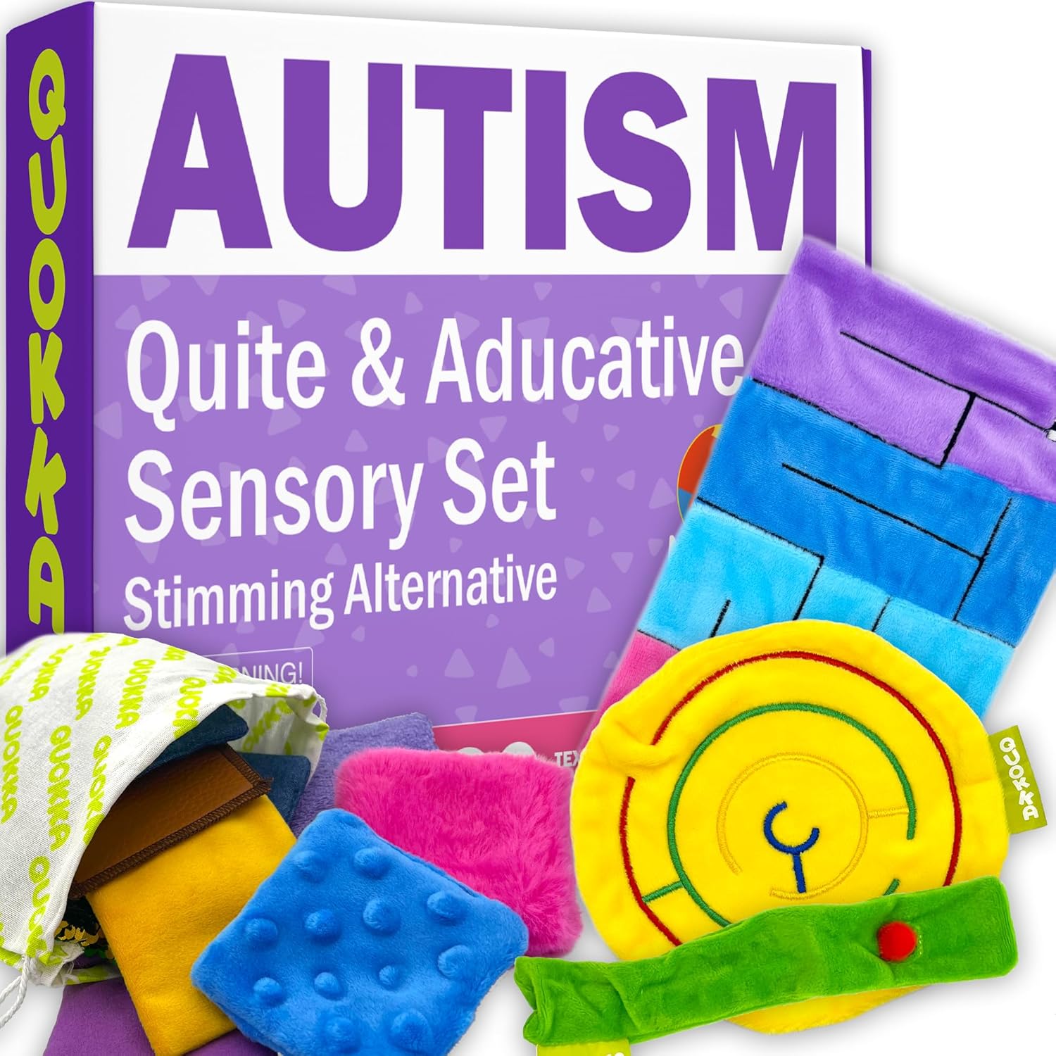 Sequency Tactile Fabric Game for Autistic Children - Nepal | Ubuy