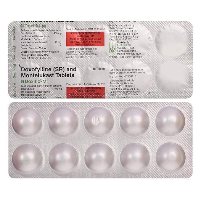 Doxiflo M - Strip of 10 Tablets : Amazon.in: Health & Personal Care