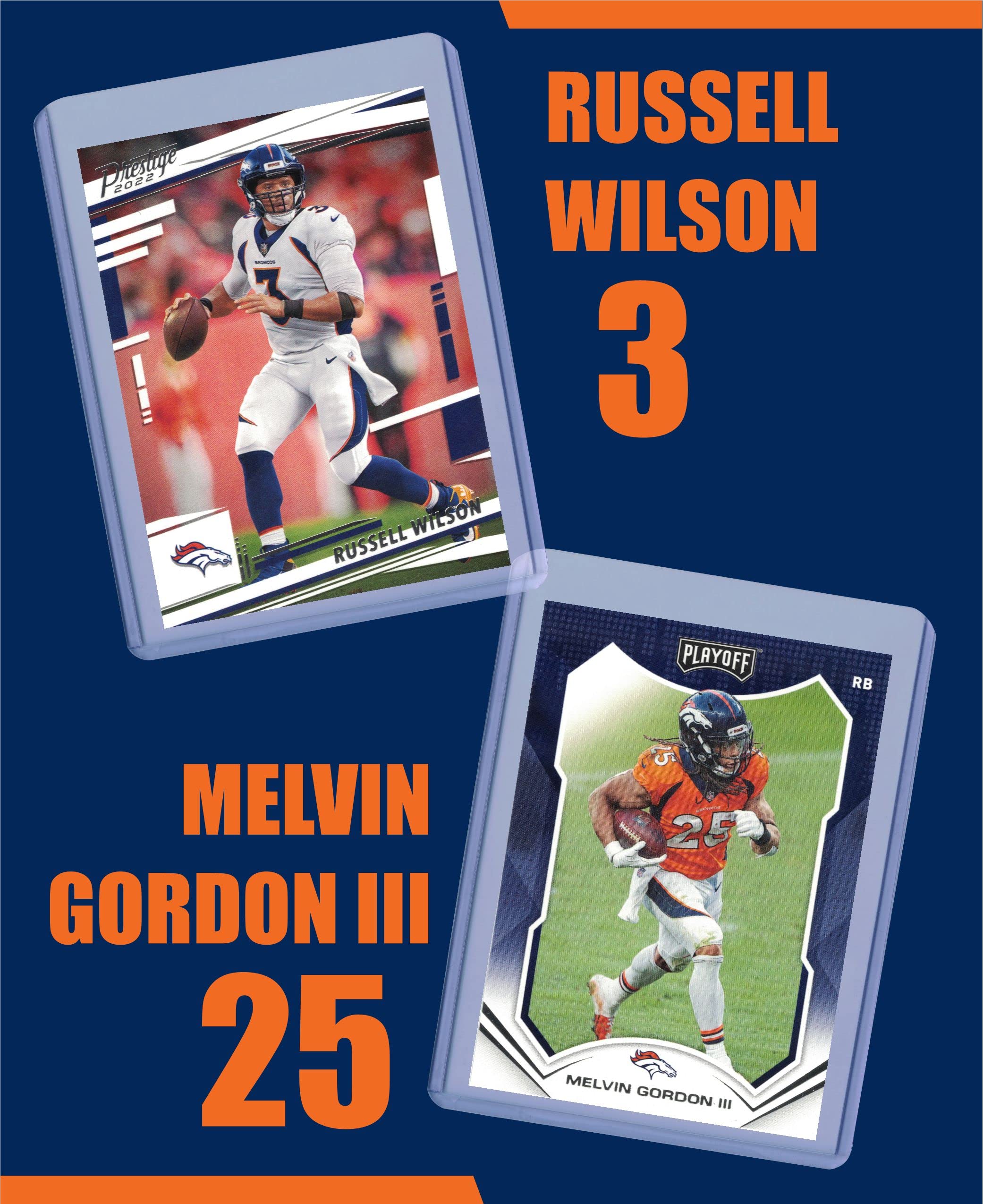 Russell Wilson Baseball Card 2022