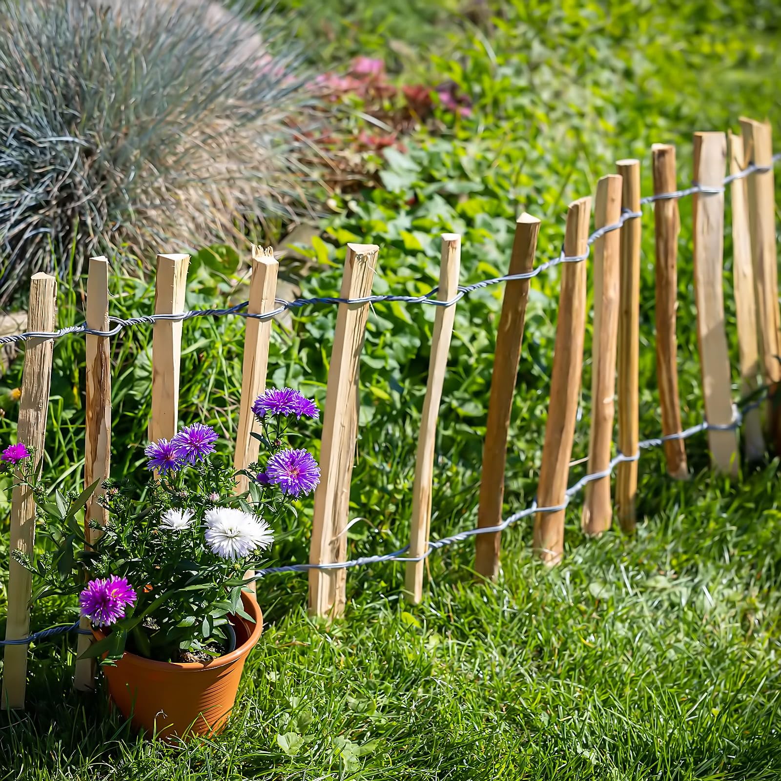 Garden Border Fence Roll Landscaping Border Edging Roll – Garden