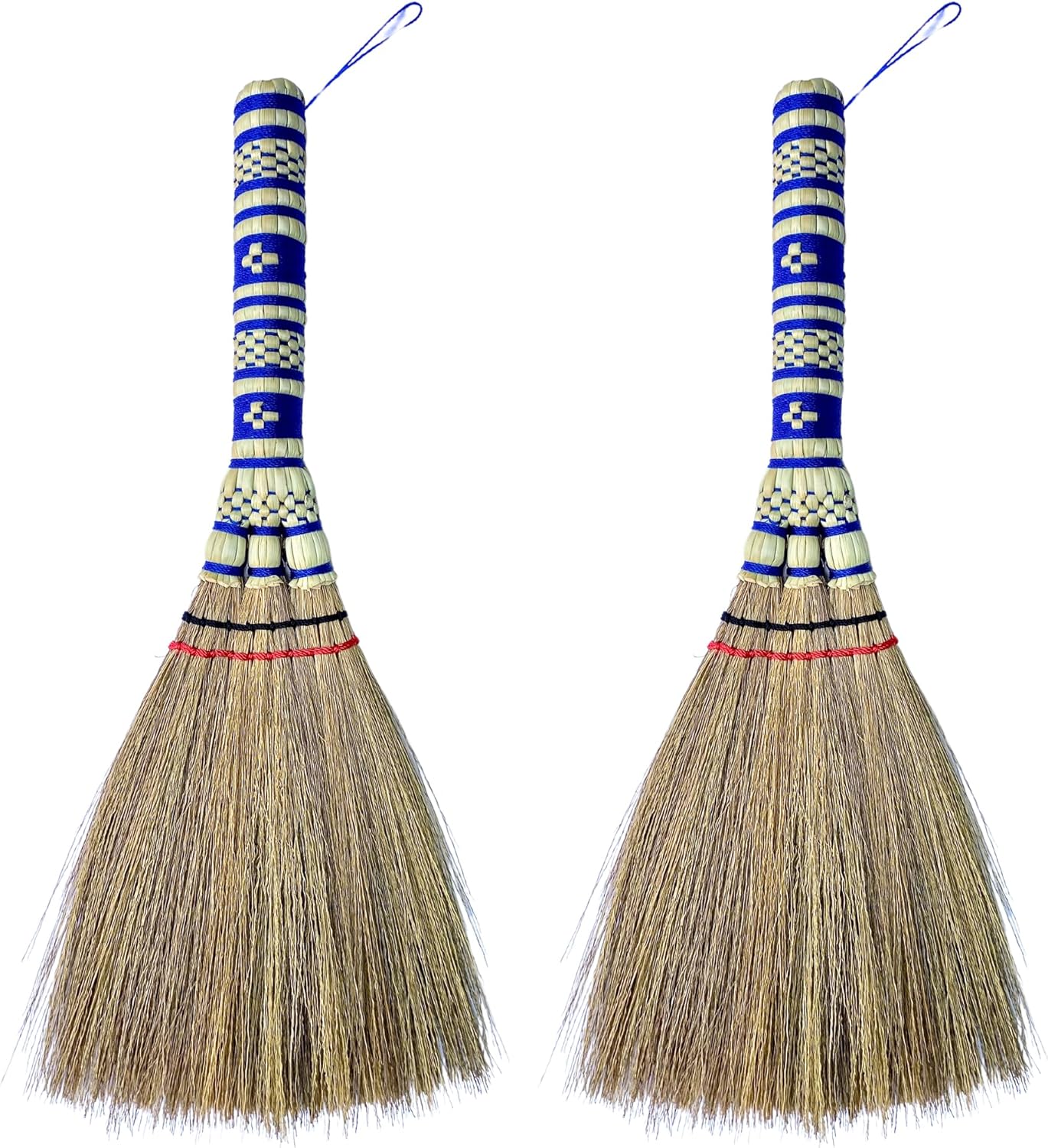 Amazon.com: 2 Piece Small Whisk Broom Handheld Brush Whisks Away Dust ...