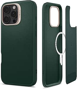 CYRILL Spigen Kajuk Mag Case Compatible with iPhone 16 Pro Max (2024) - Forest Green : Amazon.fr ...