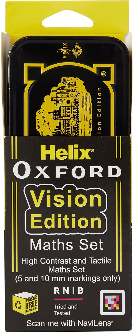 Helix Oxford Vision Maths Set - RNIB Accredited : Amazon.co.uk ...