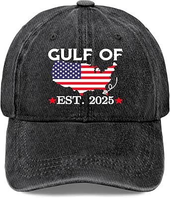gulfs Established in 2025 Hats for Women Cool Washed Distressed ...