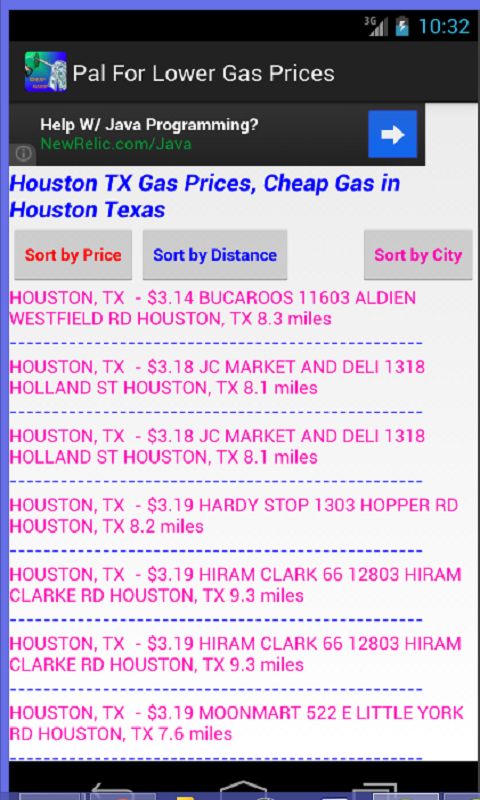 Buddy Gets You Cheap Gas Prices (no advertisements) - App on Amazon ...