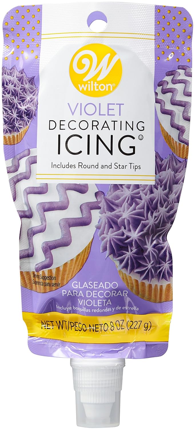 Amazon.com : Icing Pouch with Tips, 8 oz. : Grocery & Gourmet Food