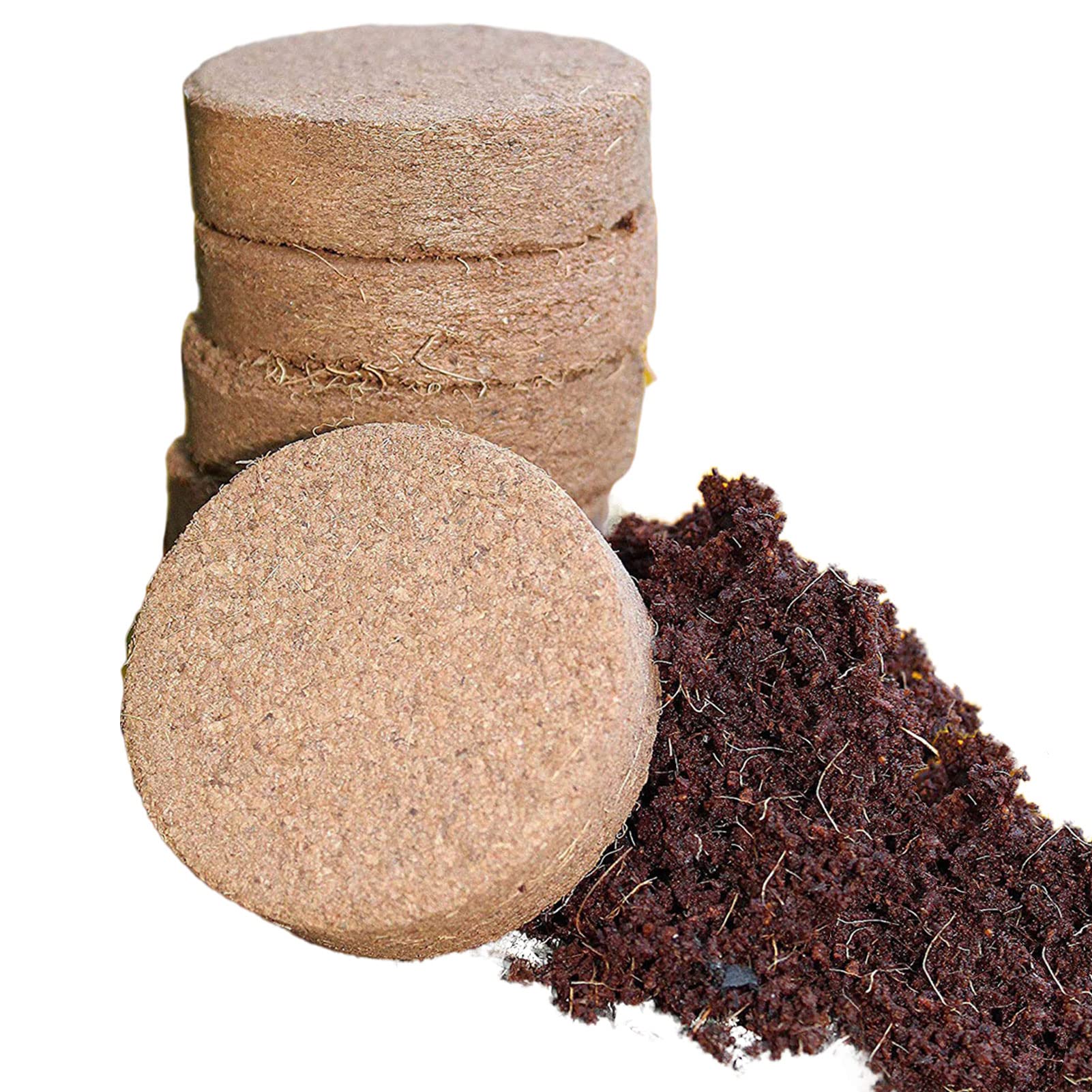 Coco Coir Plant Starter Pellets Plant Pellet Seedling Soil Block ...