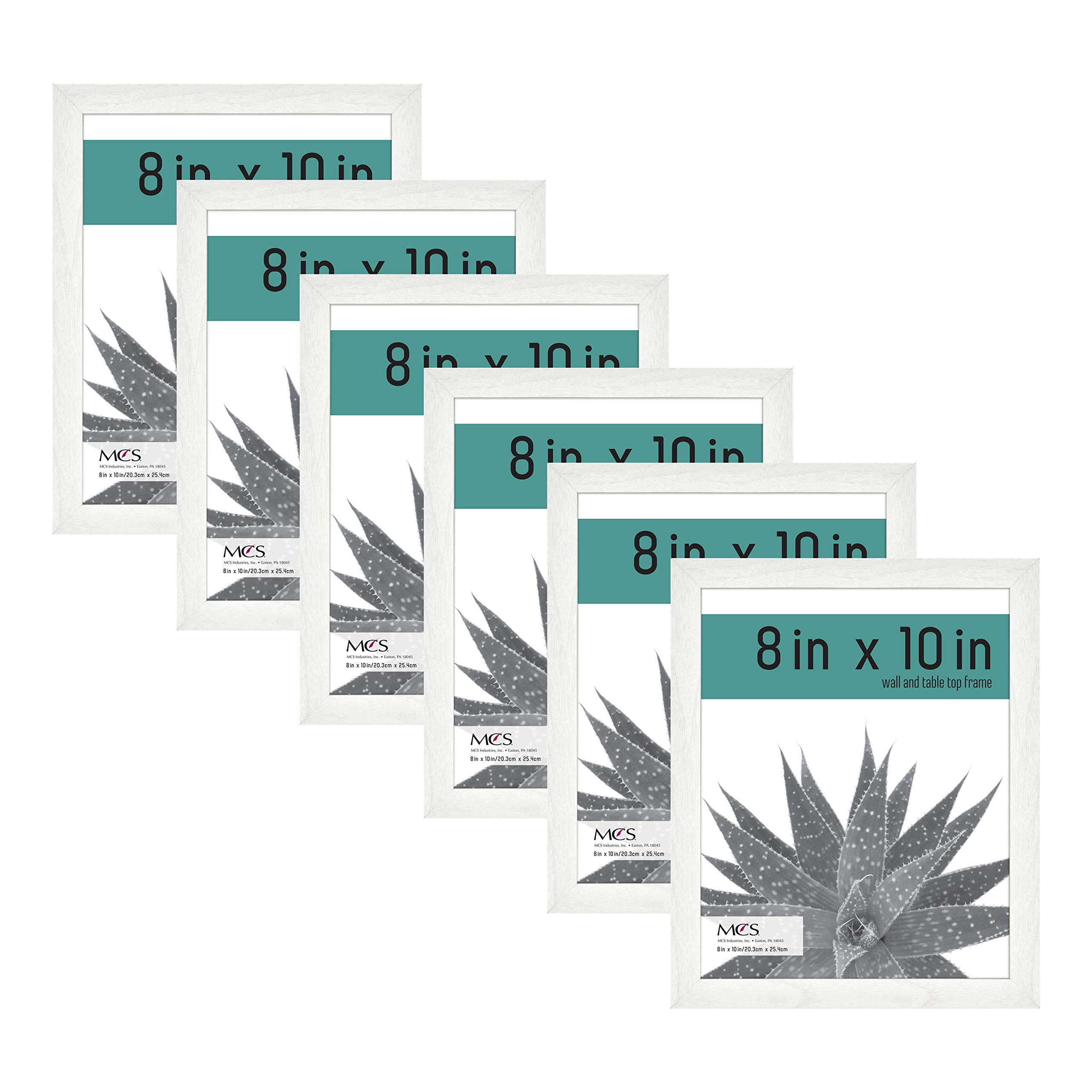 Snapklik.com : MCS Gallery Essential 8x10 Picture Frame Set White ...