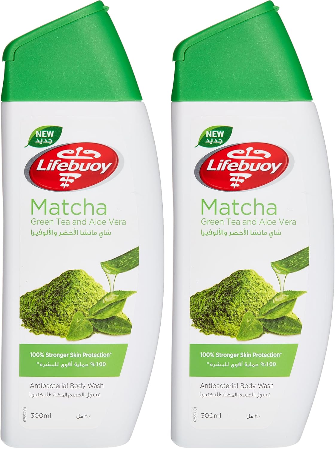 Lifebuoy Anti Bacterial Body Wash Matcha, 300Ml - (Pack Of 2): Buy ...