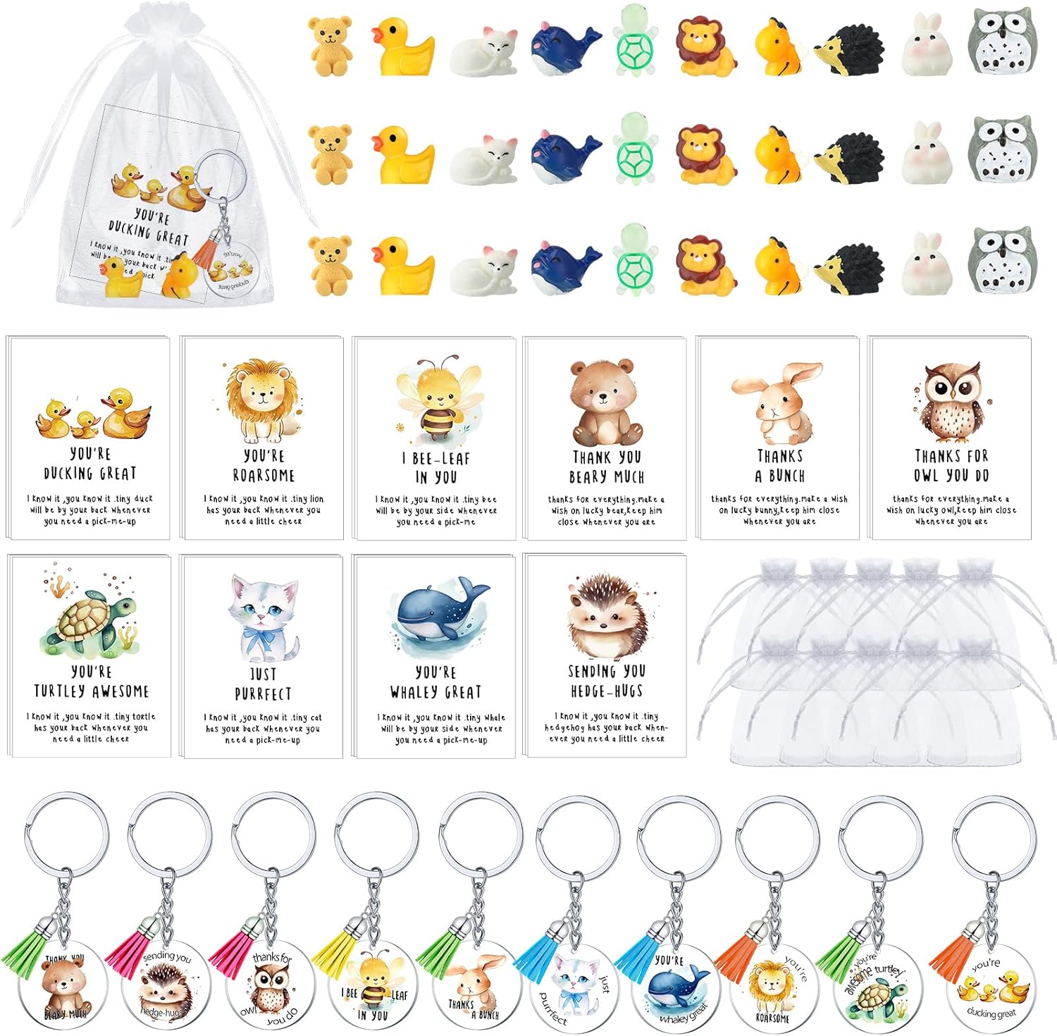 Amazon.com : Geetery 120 Pcs Inspirational Gift Include Appreciation ...