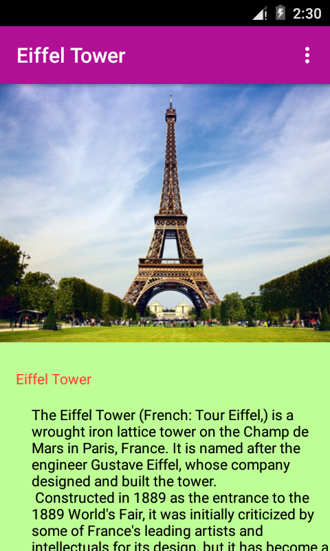 Eiffel Tower:Amazon.com:Appstore for Android