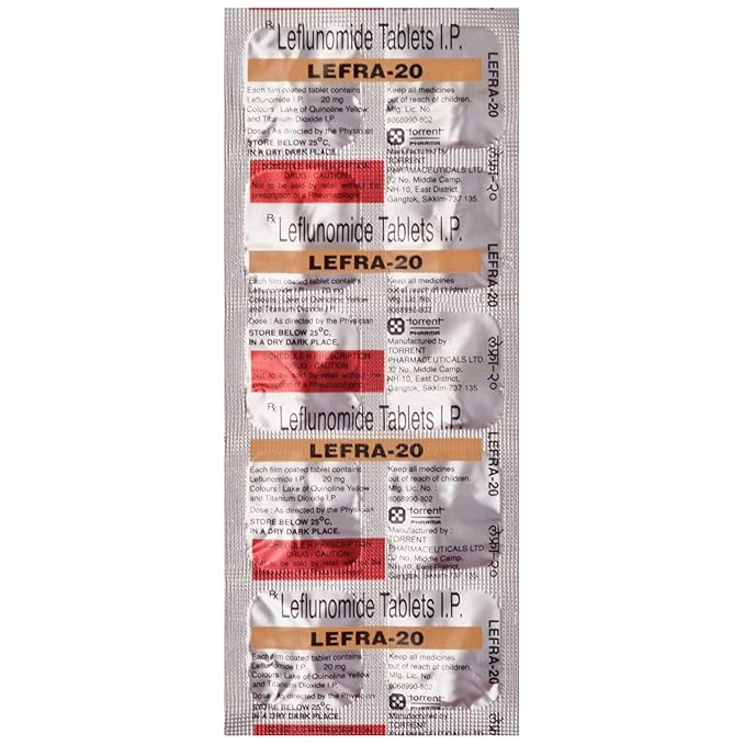 LEFRA-20 - Strip Pack of 10 Tablets : Amazon.in: Health & Personal Care