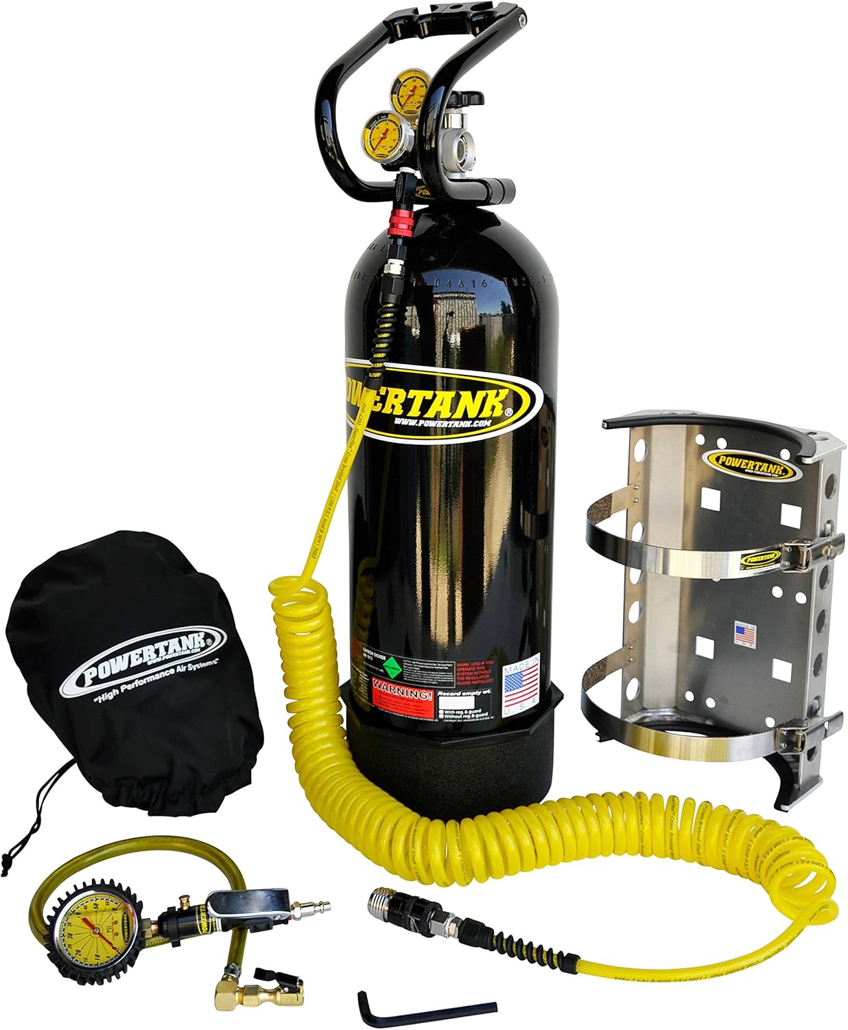 Amazon.com: Power Tank PT20-5450-BK CO2 Tank 20 LB Package B System 250 ...