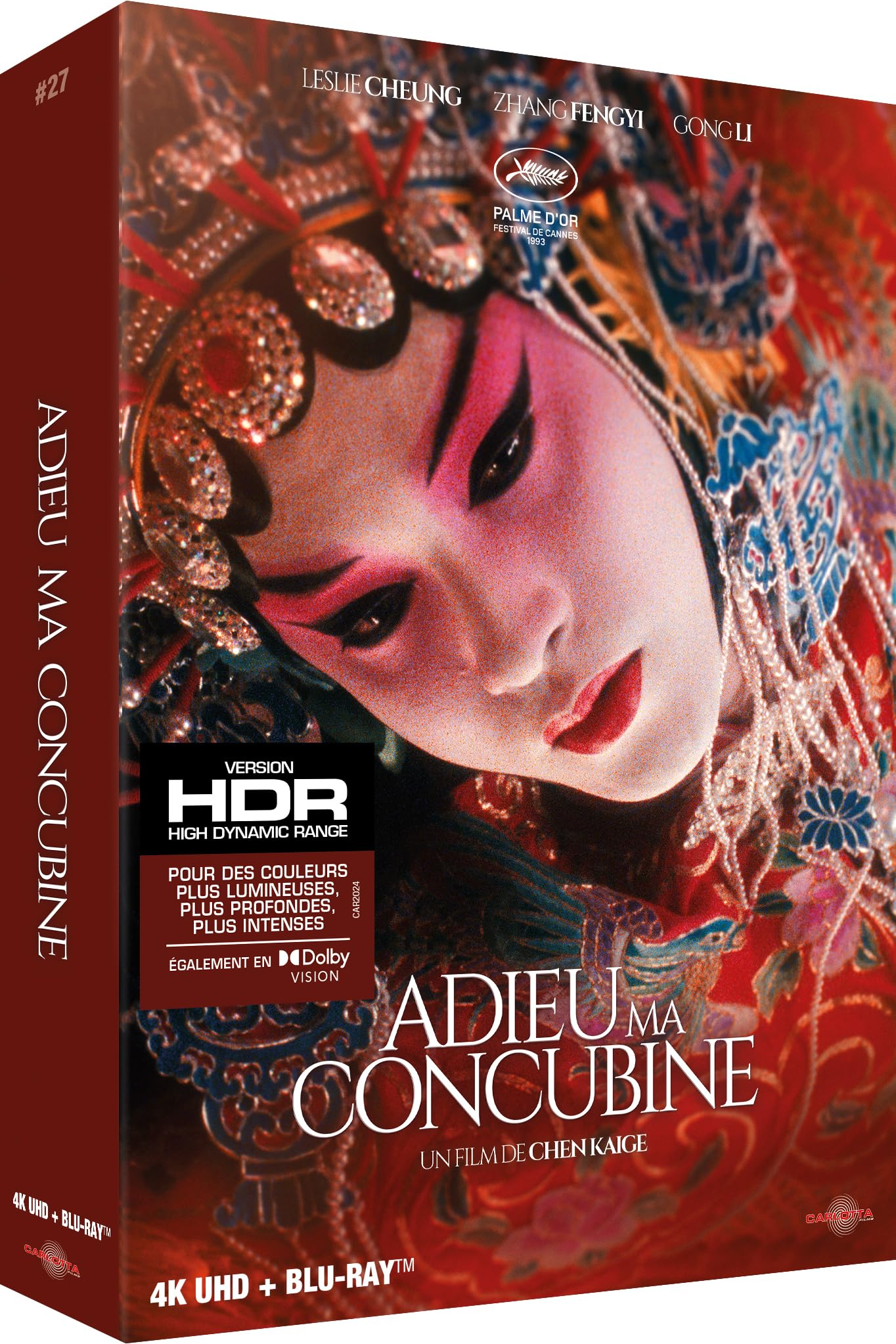 Adieu, ma concubine 4k ultra hd [Blu-ray] [FR Import]: Amazon.de ...
