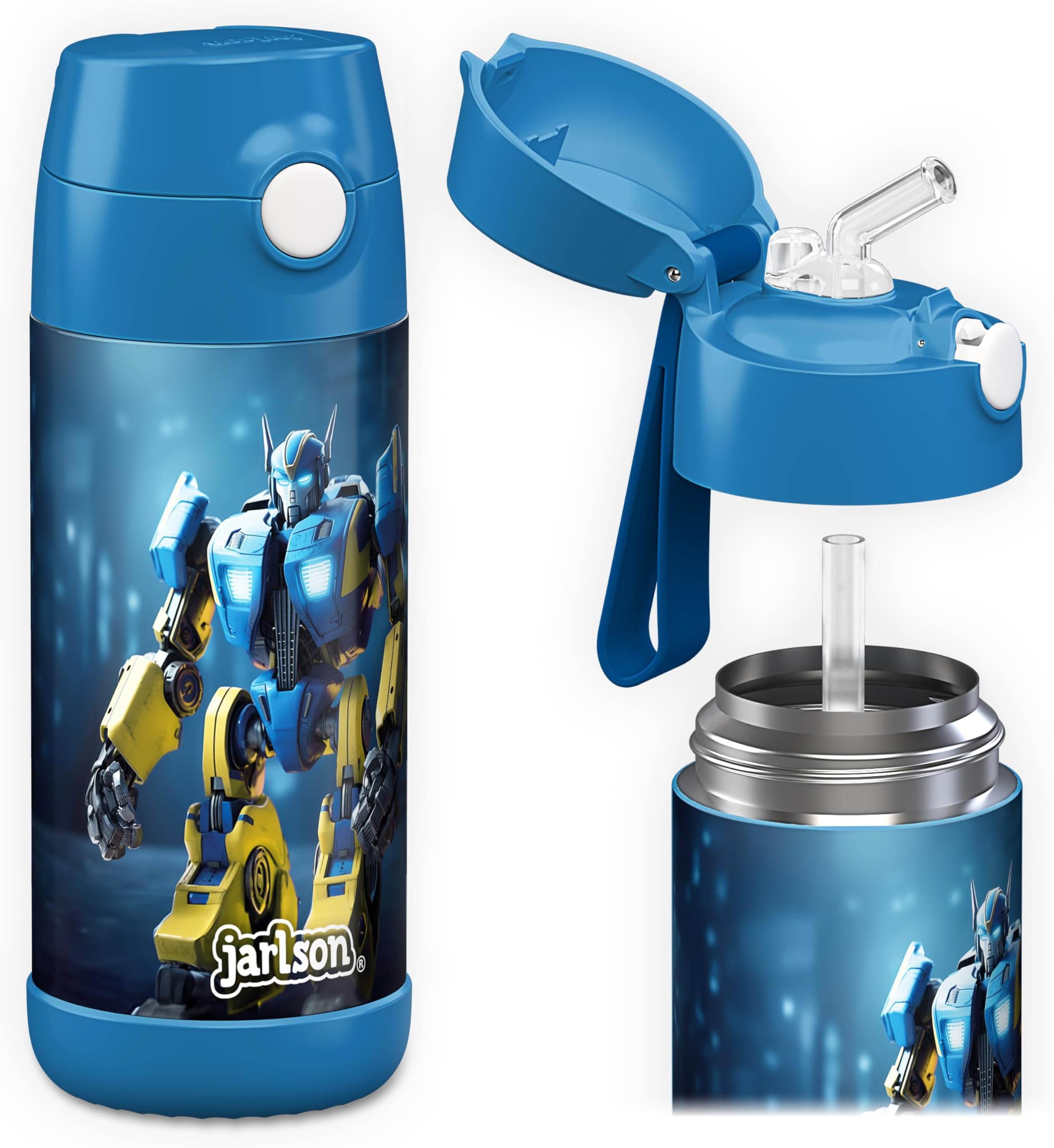 Amazon.com: CafePress Transformers Optimus Prime Vs. Megatron 30 Oz ...