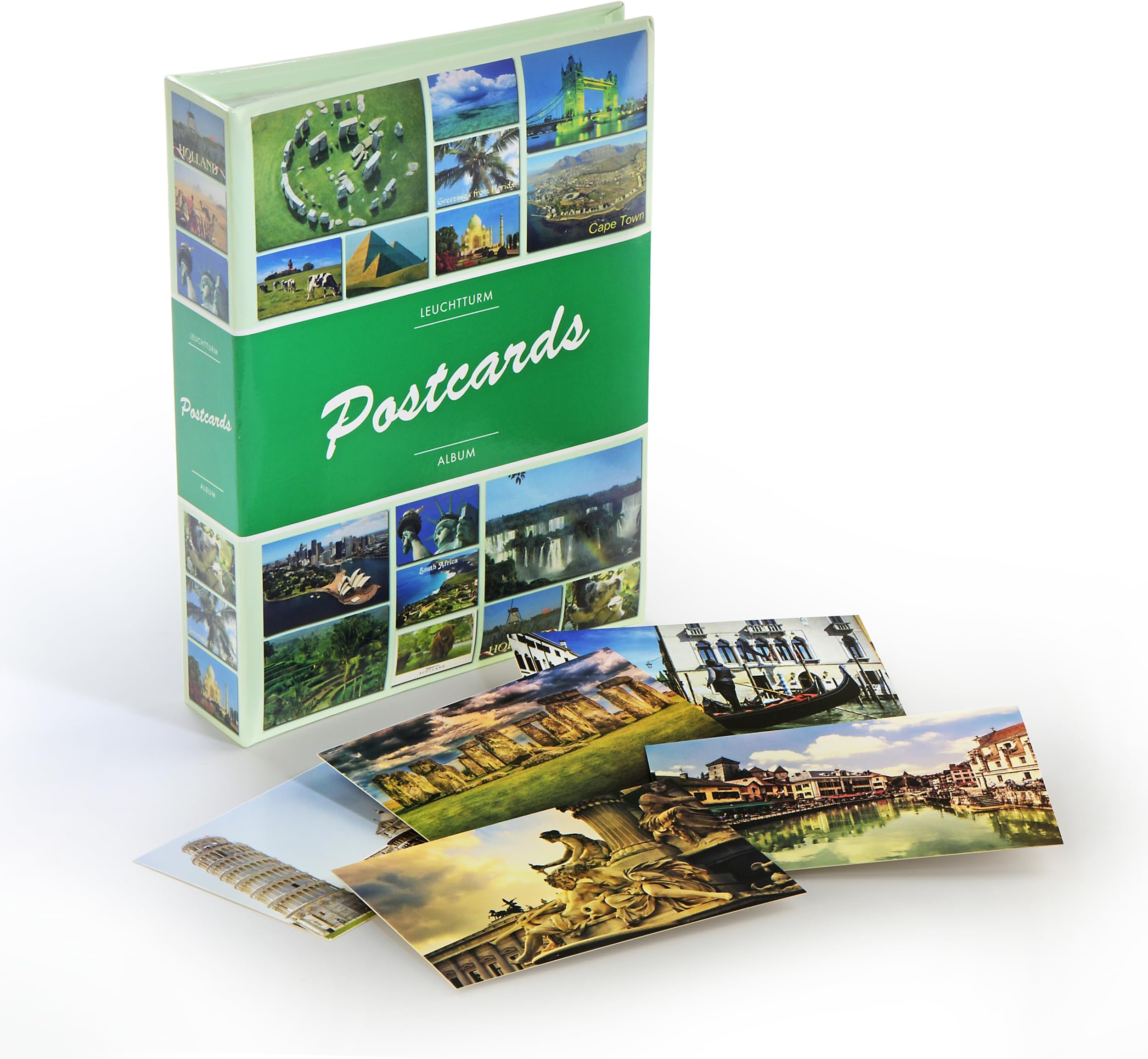 Amazon.com: Prophila Postcard Album with 20 Pockets for 40 Postcards ...