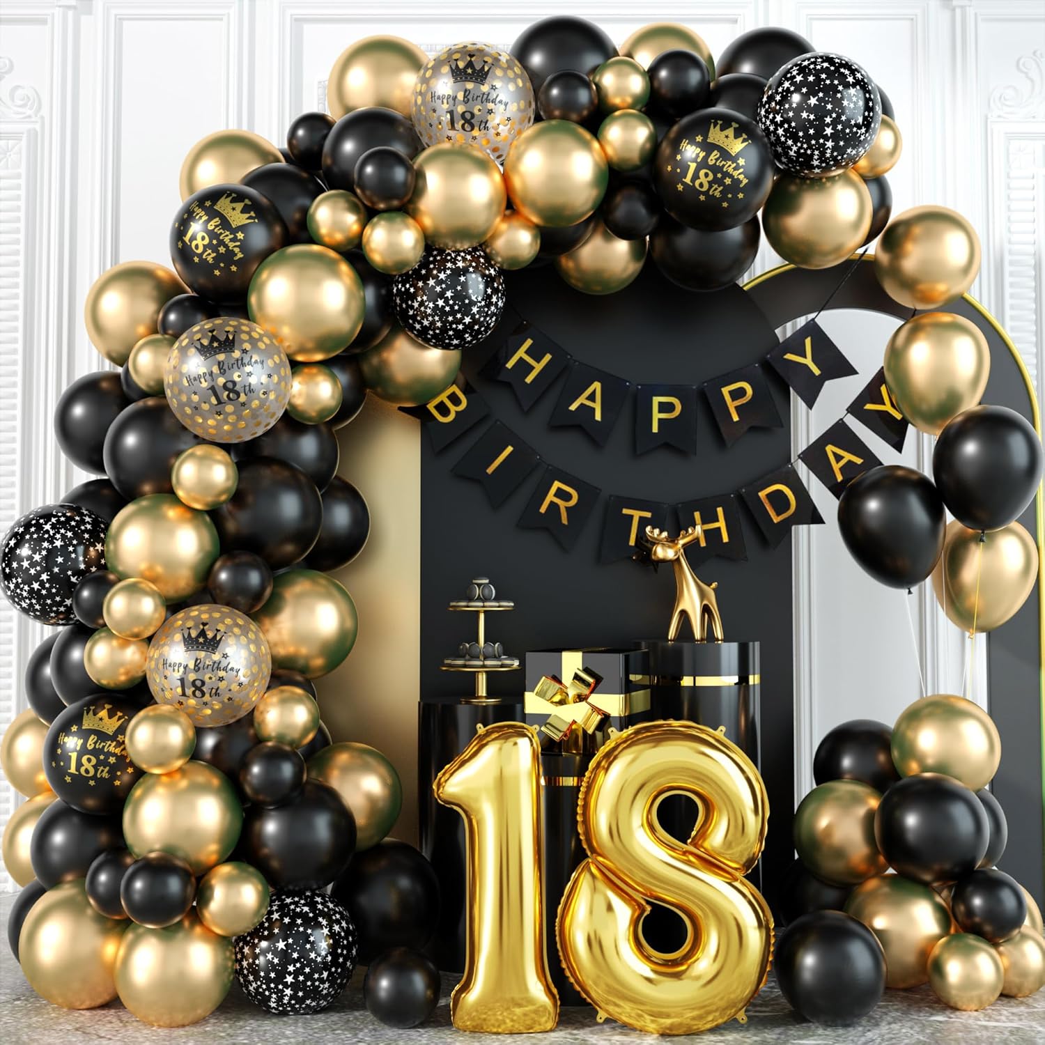 Amazon 18th Birthday Decorations For Boys Black And Gold Balloons amazon-18th-birthday-decorations-for-boys-black-and-gold-balloons