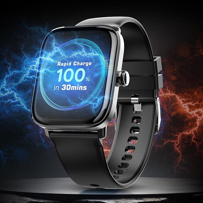 Pebble Ultra Rapid 1.83" HD Display. India's First Fastest Charging ...