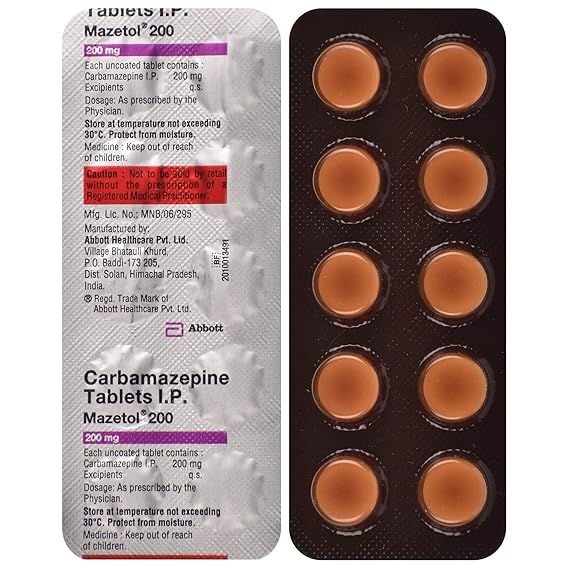 Mazetol 200 - Strip of 10 Tablets : Amazon.in: Health & Personal Care