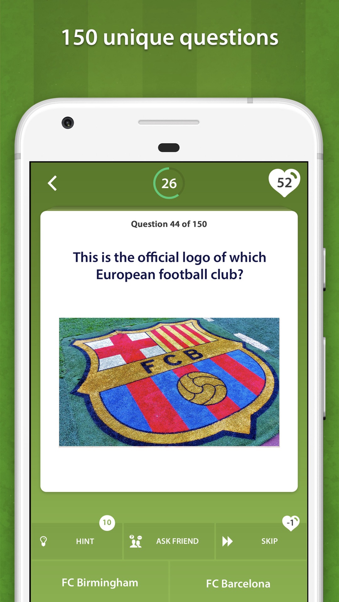 Football Quiz - Trivia Questions and Answers - App on Amazon Appstore