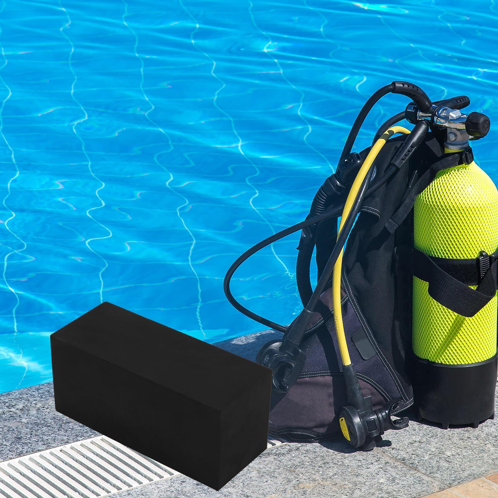 Snapklik.com : 10 LBS Rubber Diving Brick, Diving Brick Swimming Pool ...