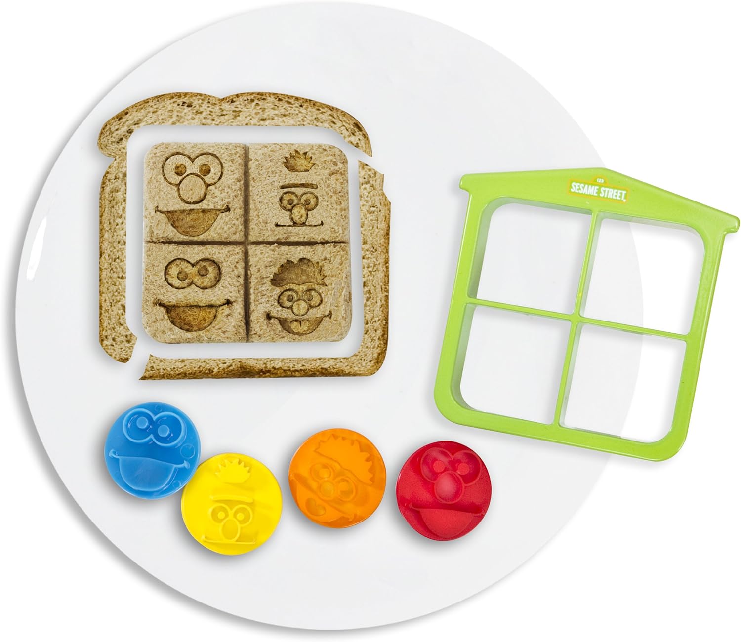 Amazon Evriholder 90420 Sesame Street Crust Cutter With 4 Stamps amazon-evriholder-90420-sesame-street-crust-cutter-with-4-stamps