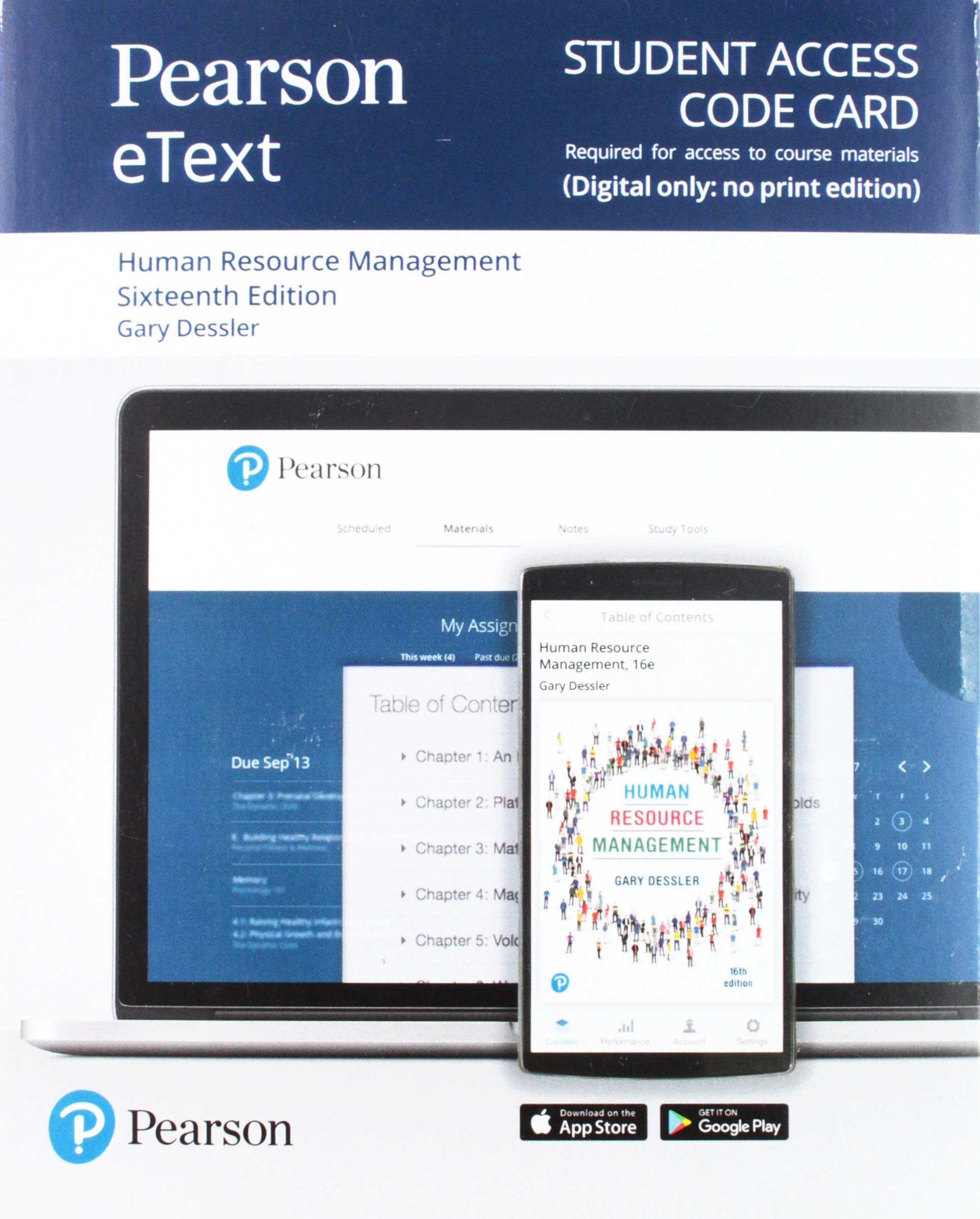 Amazon.com: Human Resource Management: 9780135637814: Dessler, Gary: Books