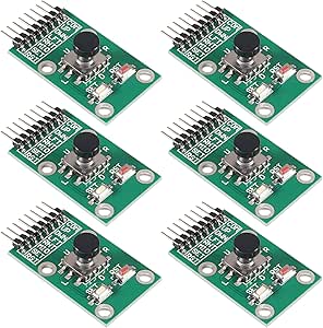 ACEIRMC 6pcs 5-Channel Five Direction Navigation Button Module 5D ...