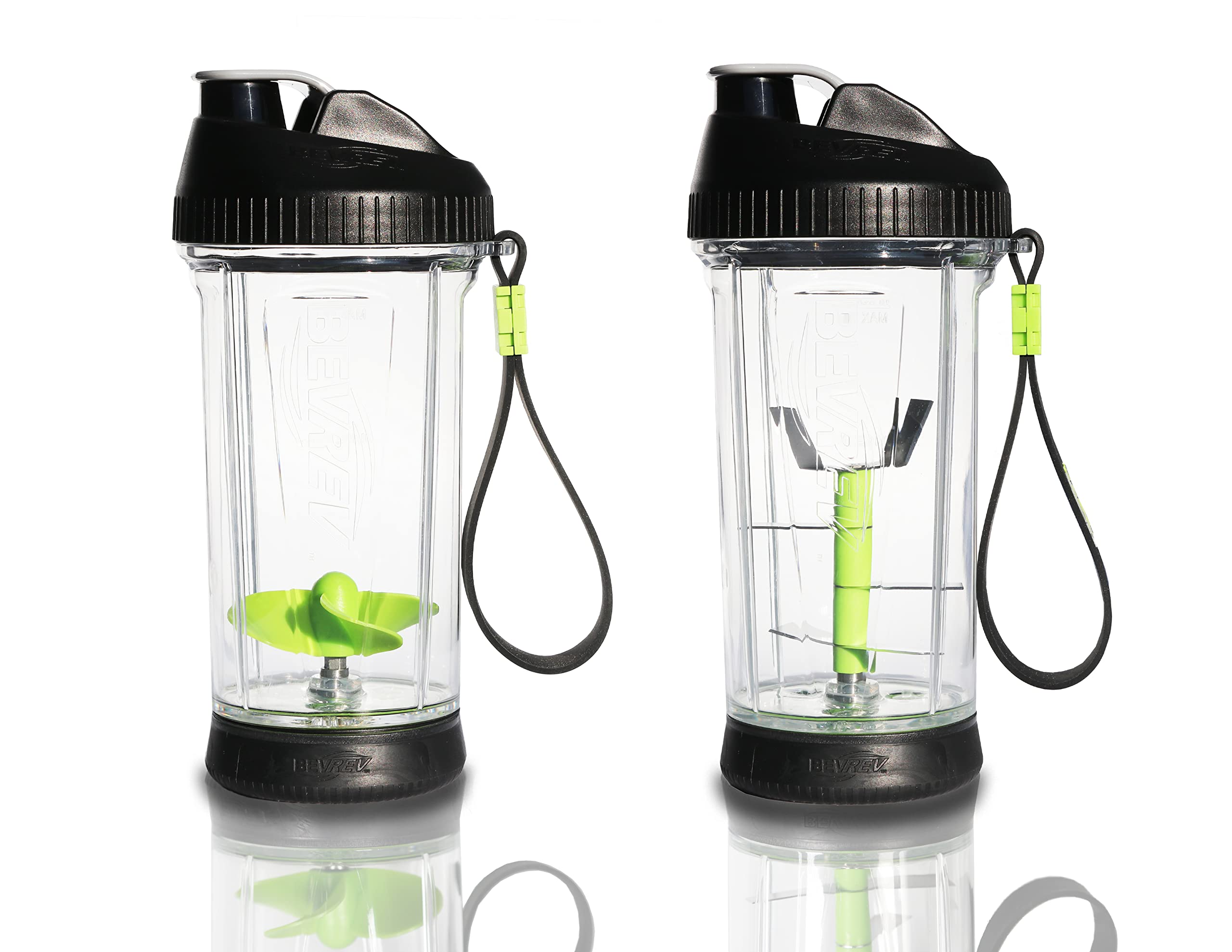 Amazon.com: BevRev Blender & Mixer 2-Pack: Includes Non-Electric ...