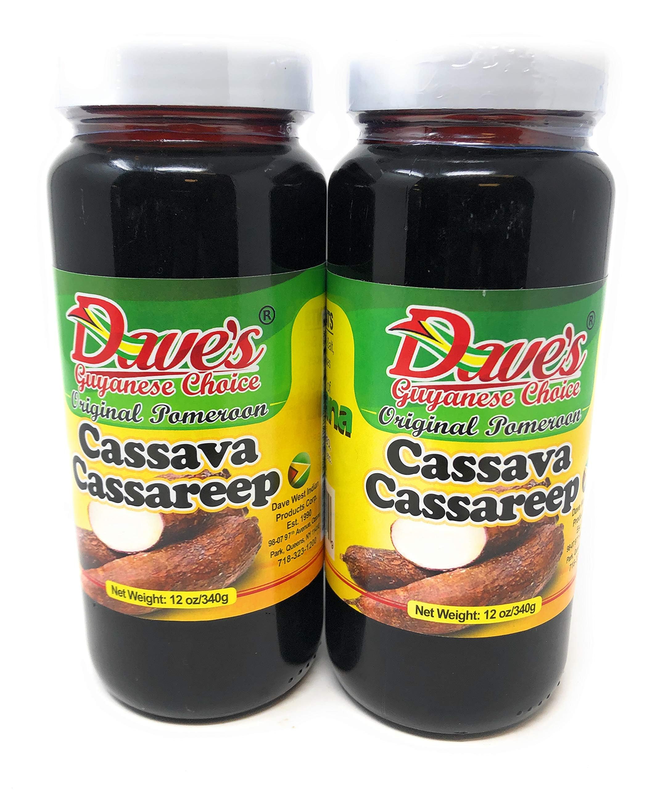 Amazon.com : Dave's Guyanese Choice Original Pomeroon Cassava Cassareep ...