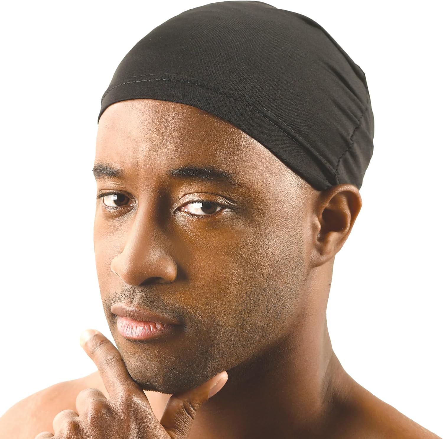 Amazon.com: Titan Real Fit Spandex Cap with Tea Tree & Coconut Oil ...