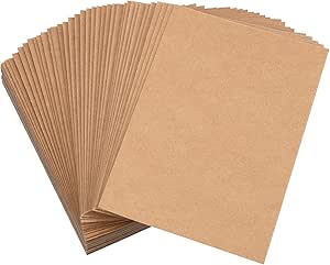 Amazon.com: JOIKIT 200 Sheets Chipboard 5 x 7 Inch, 40pt (Point) Medium ...
