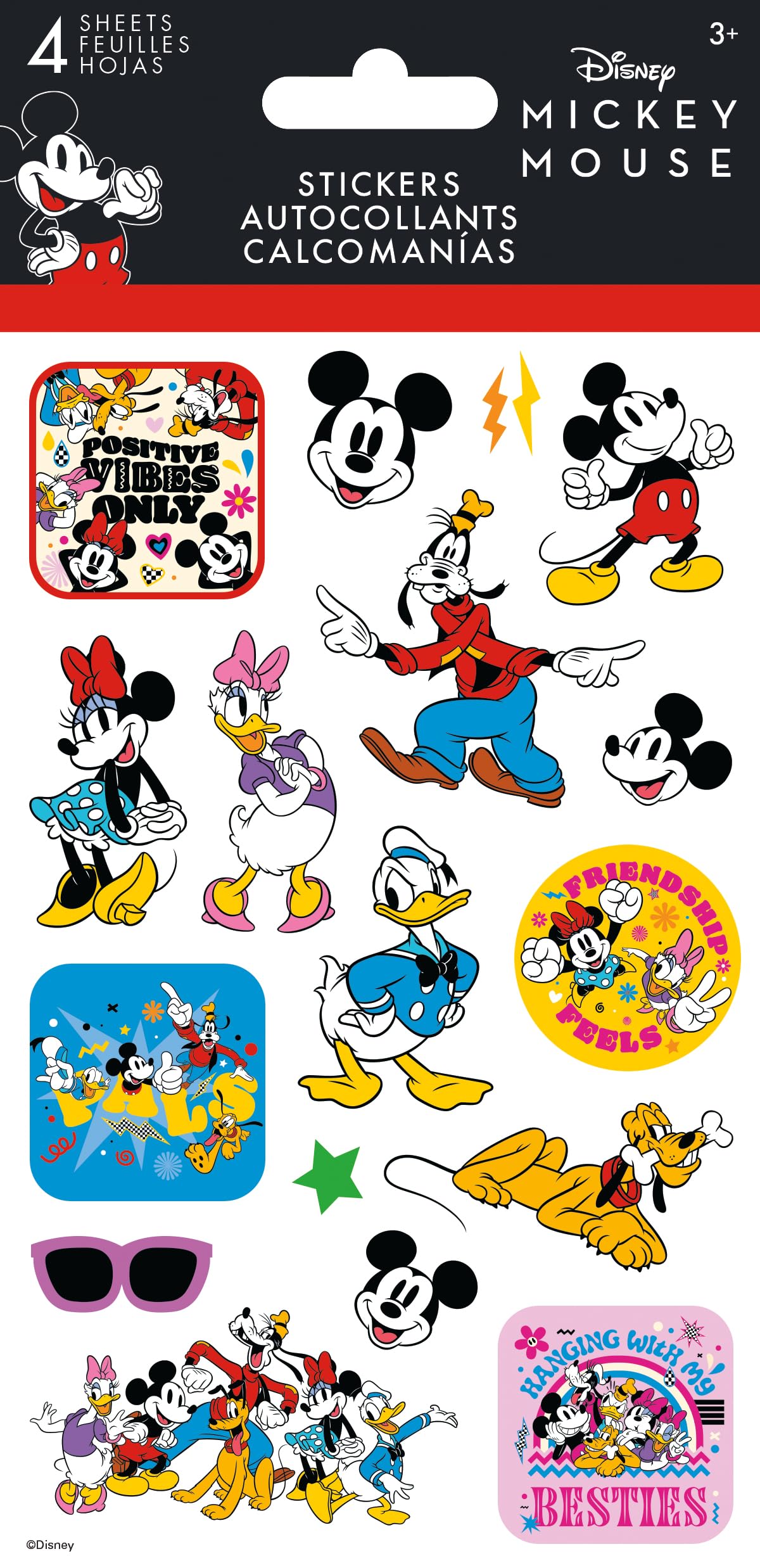 Mickey Mouse Printable Stickers