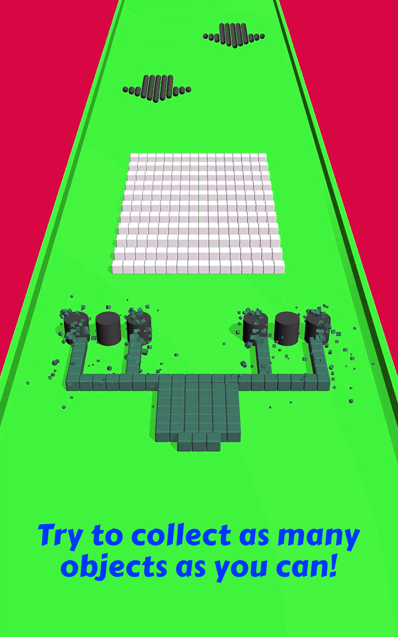 Sticky Cubes - 3D Block Collect Color Road - App on Amazon Appstore