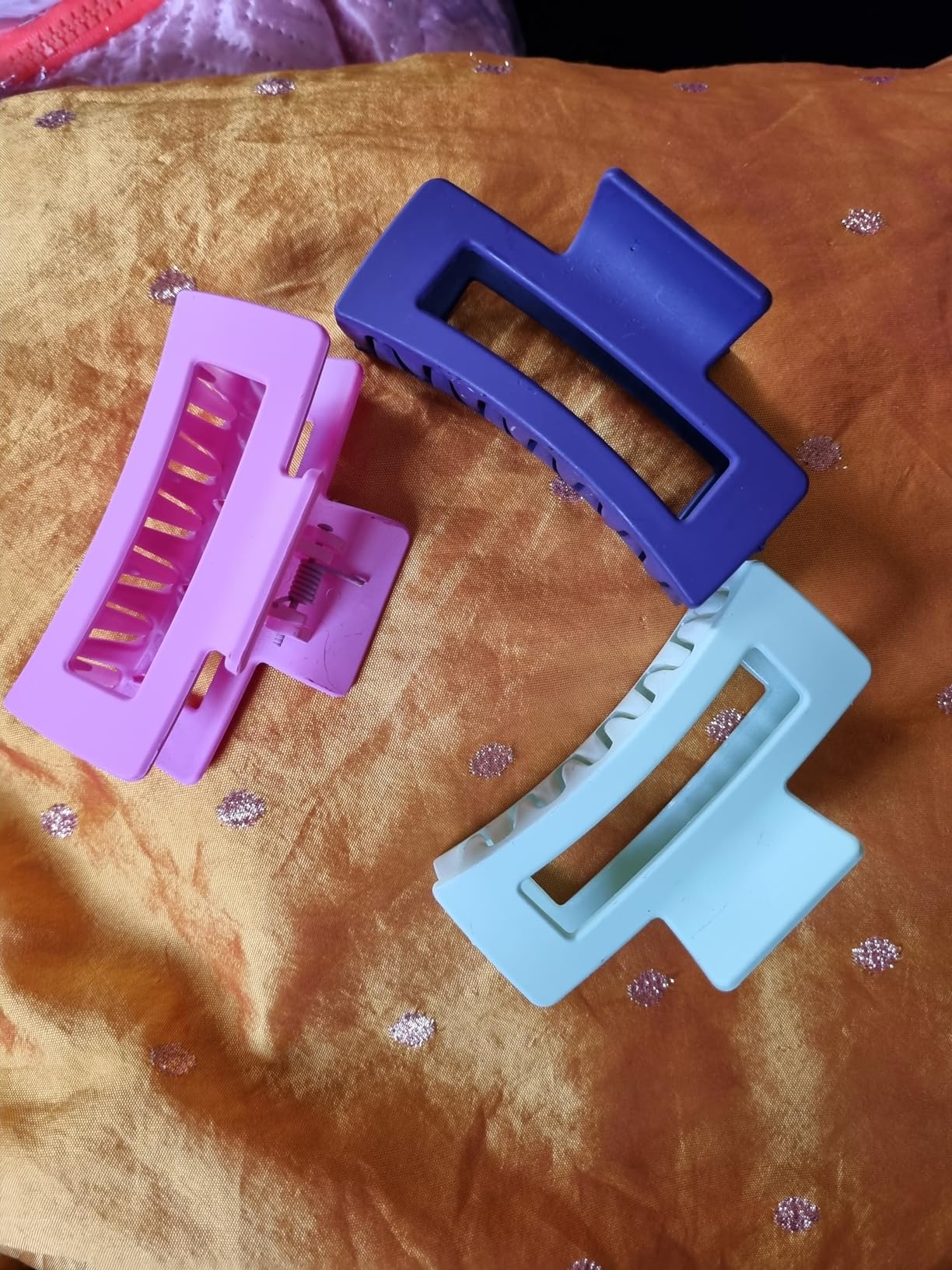 HIRE Large Hair Clutcher Claw Clips for Girls Women, 3.5 Inch Style ...