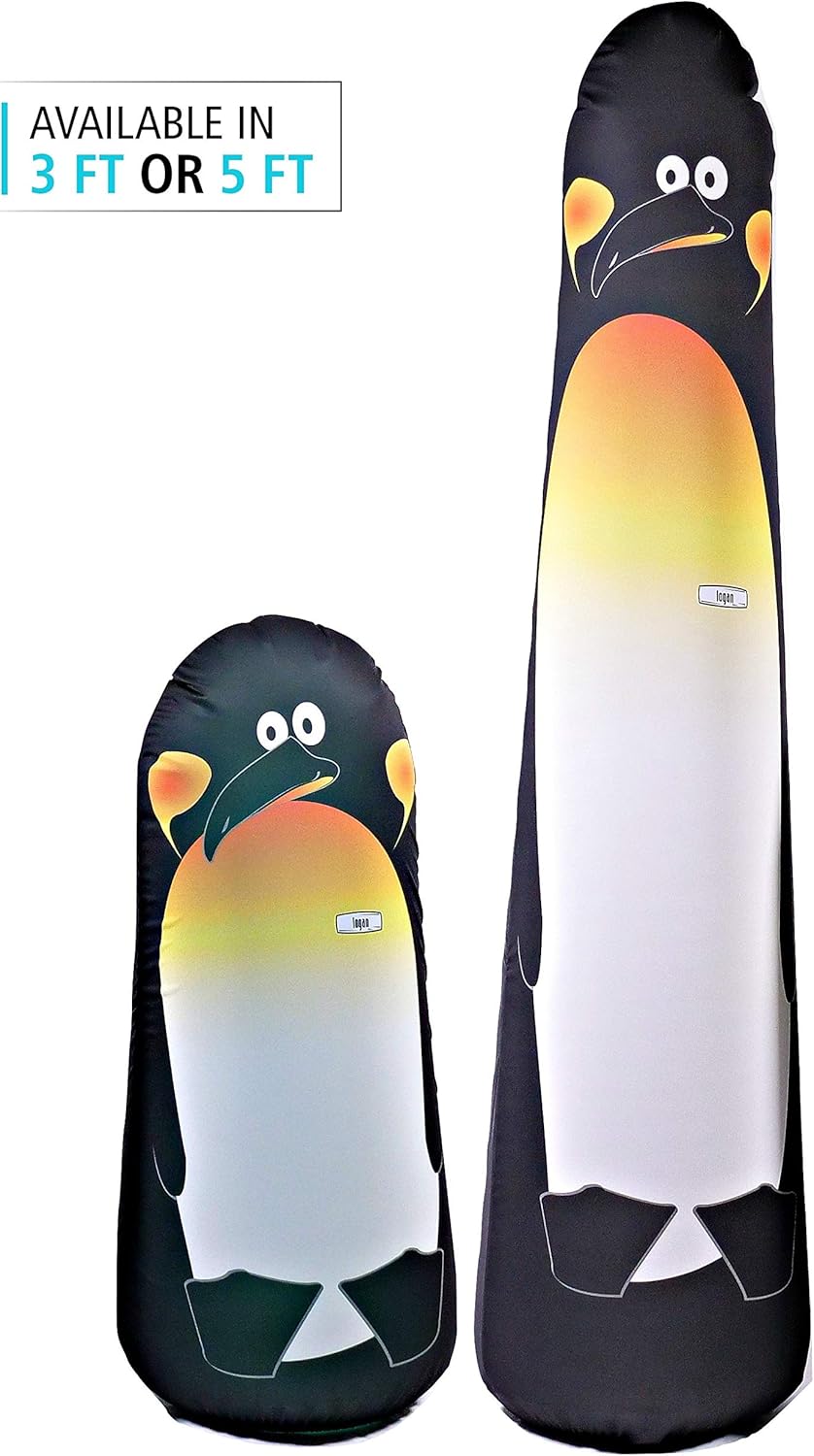 BONK FIT High Performance Polyurethane Kids Inflatable Punching Bag Bop ...