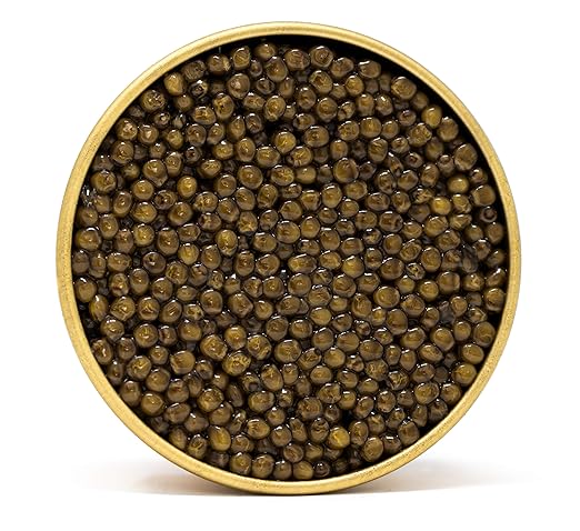 Amazon.com: Beluga Kaluga Hybrid Caviar Premium Grade A Sturgeon Roe 3 ...