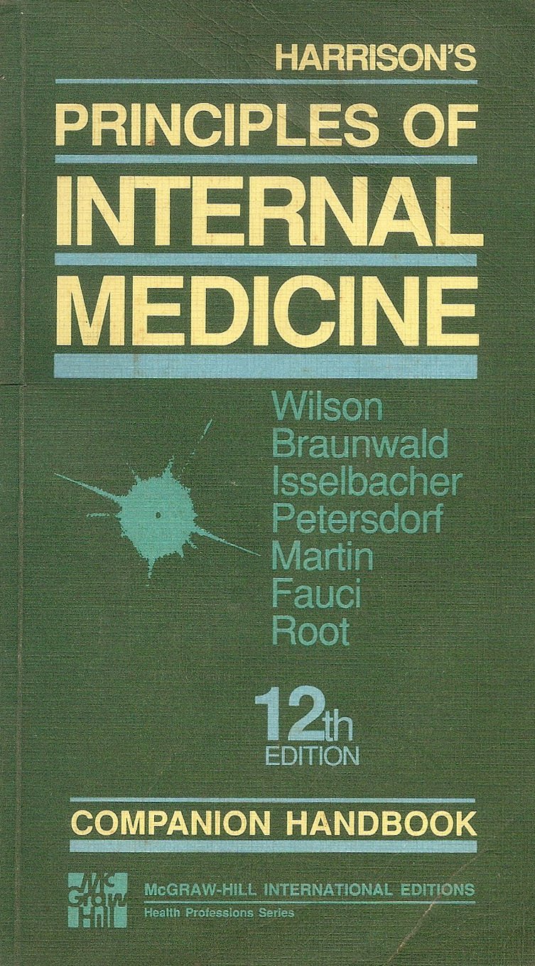 Companion Handbook (Harrison's Principles of Internal Medicine ...