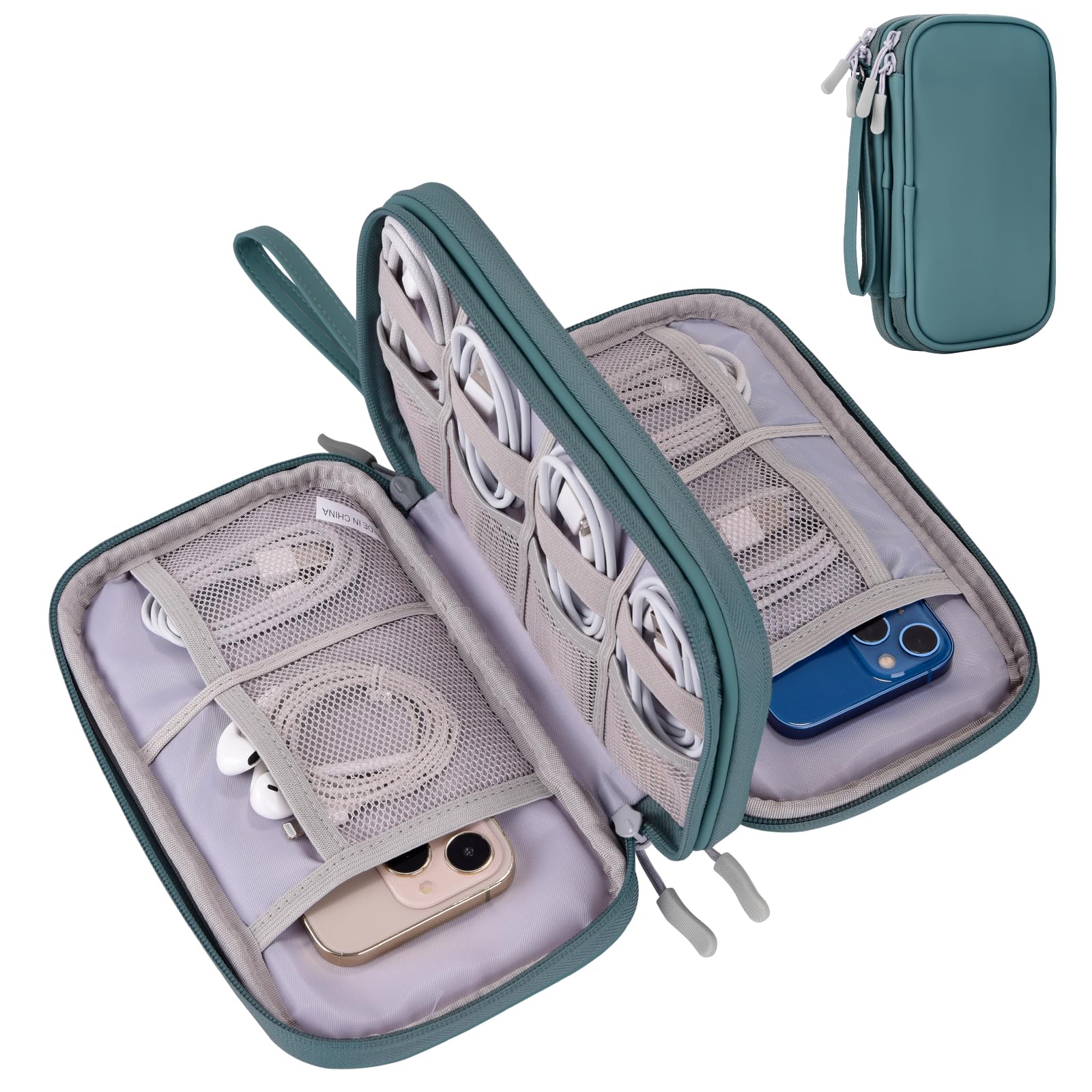 Electronics Travel Organizer Case, Carry On Essentials Pouch Bag for ...