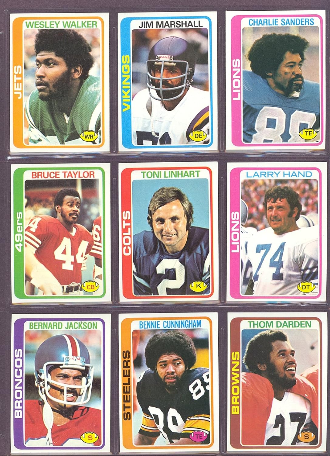 1978 Topps #343 Jim Marshall Vikings (NM/MT) at Amazon's Sports ...