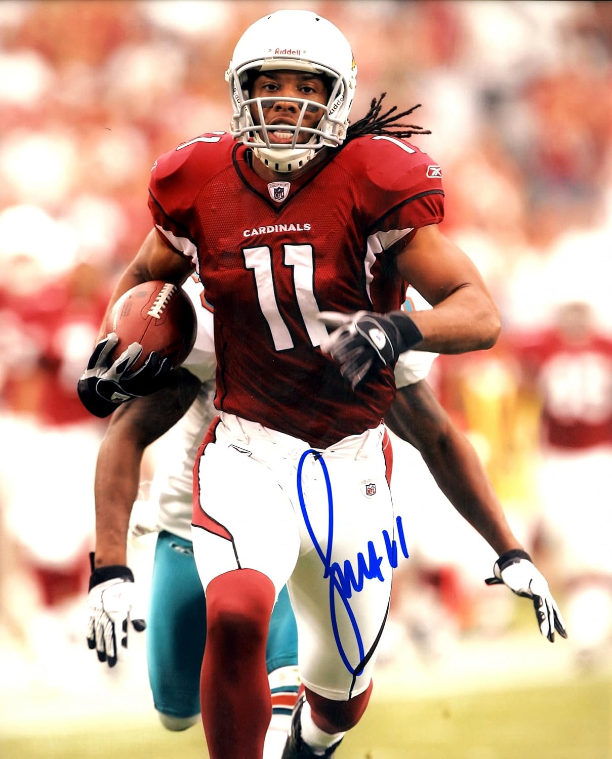 Larry Fitzgerald Autographed Photo - 8x10 - GA Certified - Autographed ...