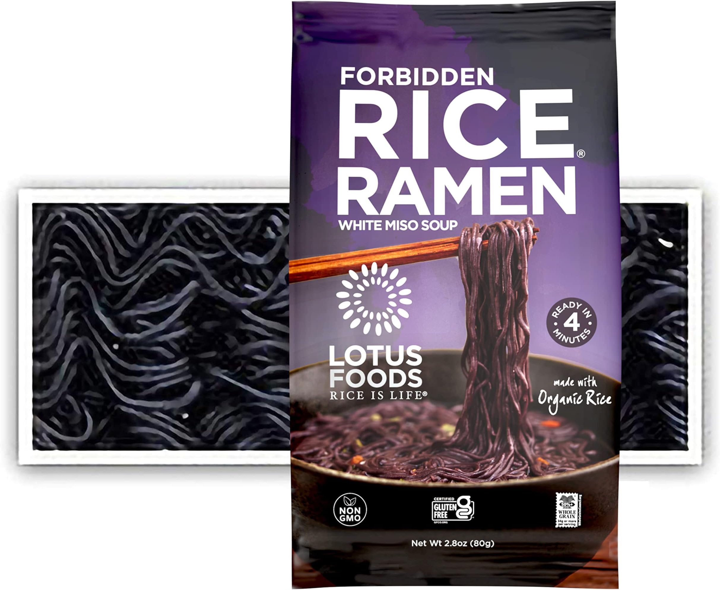 Amazon.com : Lotus Foods Organic Brown Rice Ramen (12 Packper Bag), 30 ...