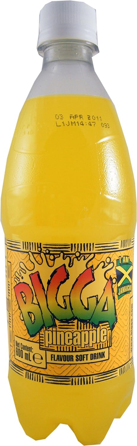Bigga Pineapple 600 ml (Pack of 12) : Amazon.co.uk: Grocery