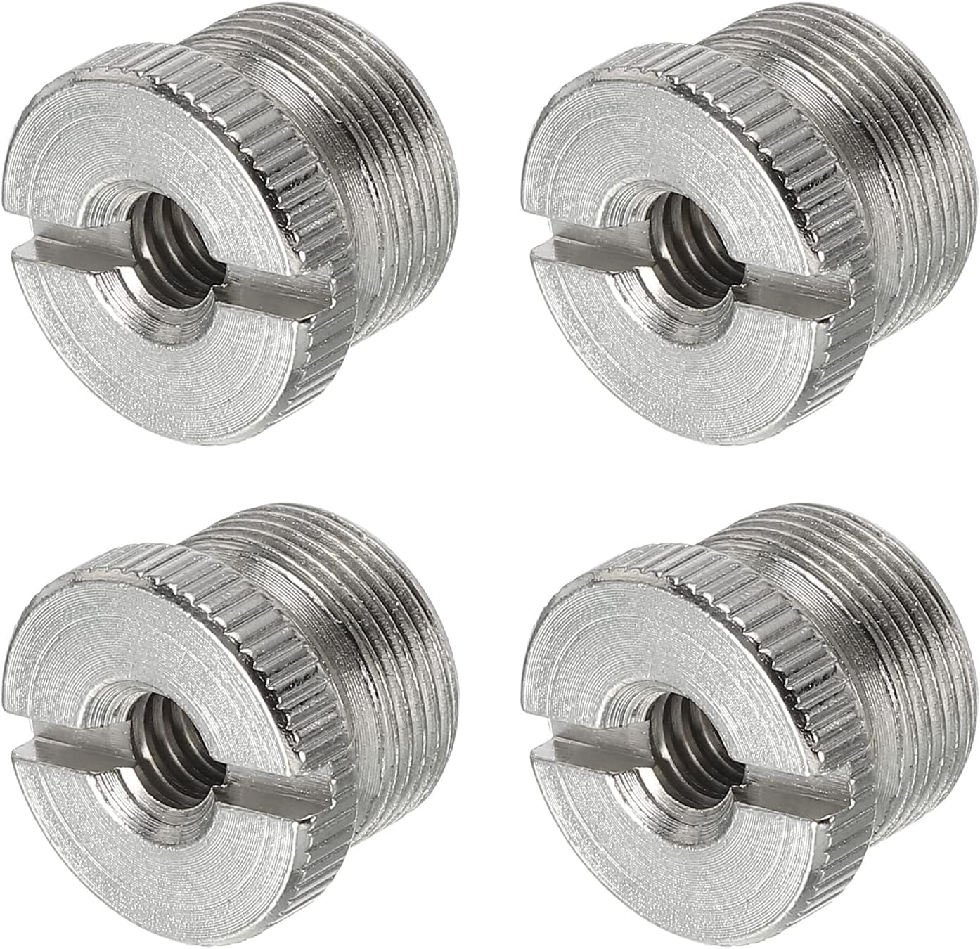 Amazon.com: PATIKIL Mic Stand Adapter 1/4 Female to 5/8 Male Iron Mic ...